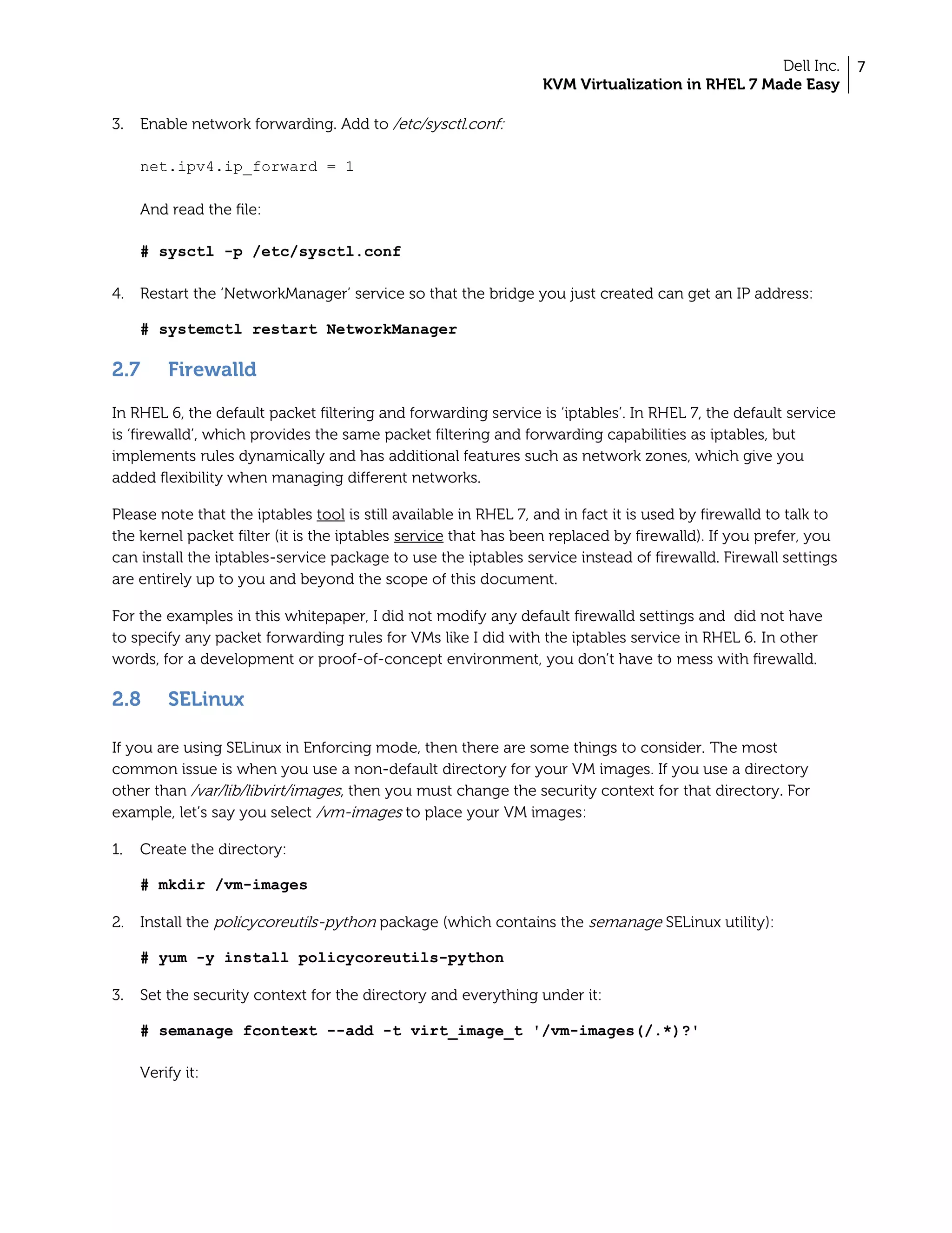 Kvm virtualization in_rhel_7 | PDF