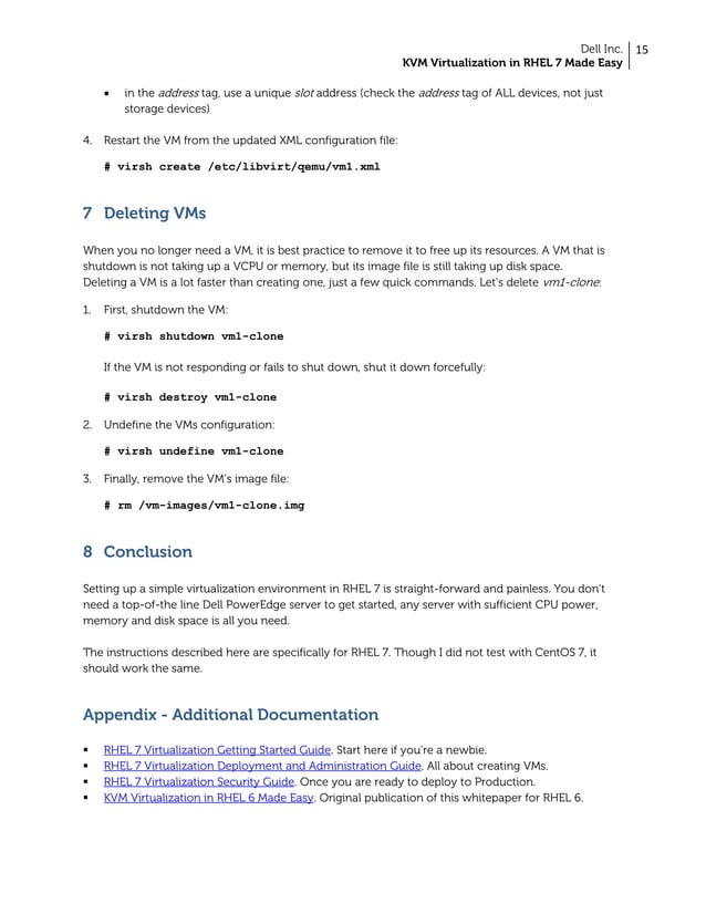 Kvm virtualization in_rhel_7 | PDF