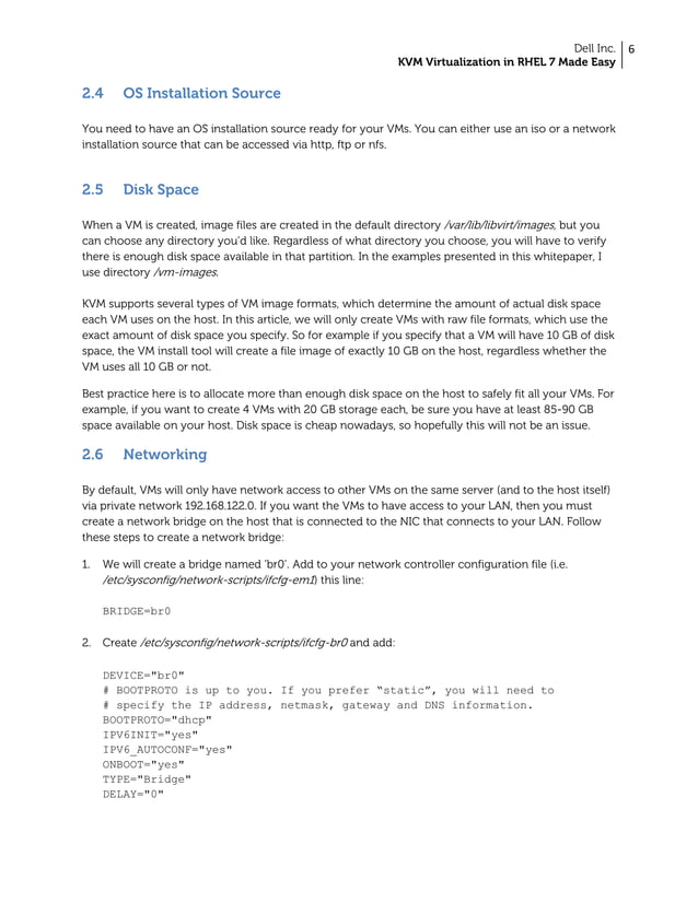 Kvm virtualization in_rhel_7 | PDF