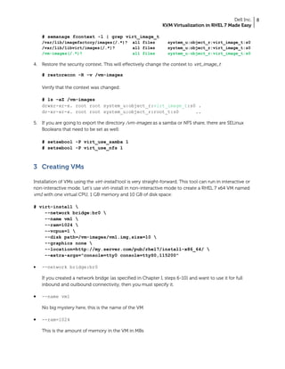 Kvm virtualization in_rhel_7 | PDF