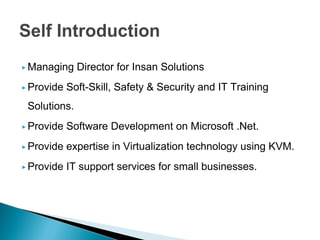 Kvm virtualization platform | PPT