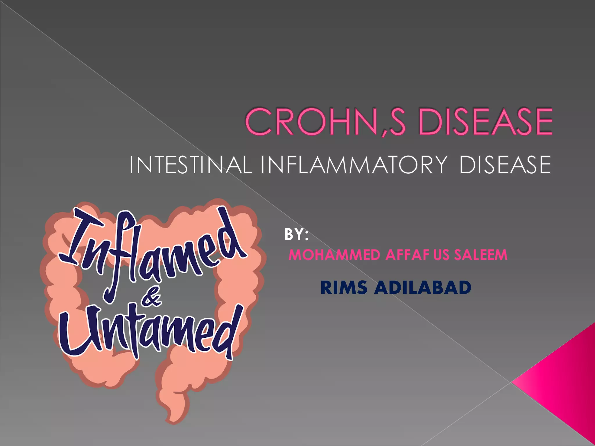 Crohns Disease Ppt