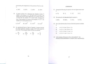 Kvpy 2012 paper | PPT