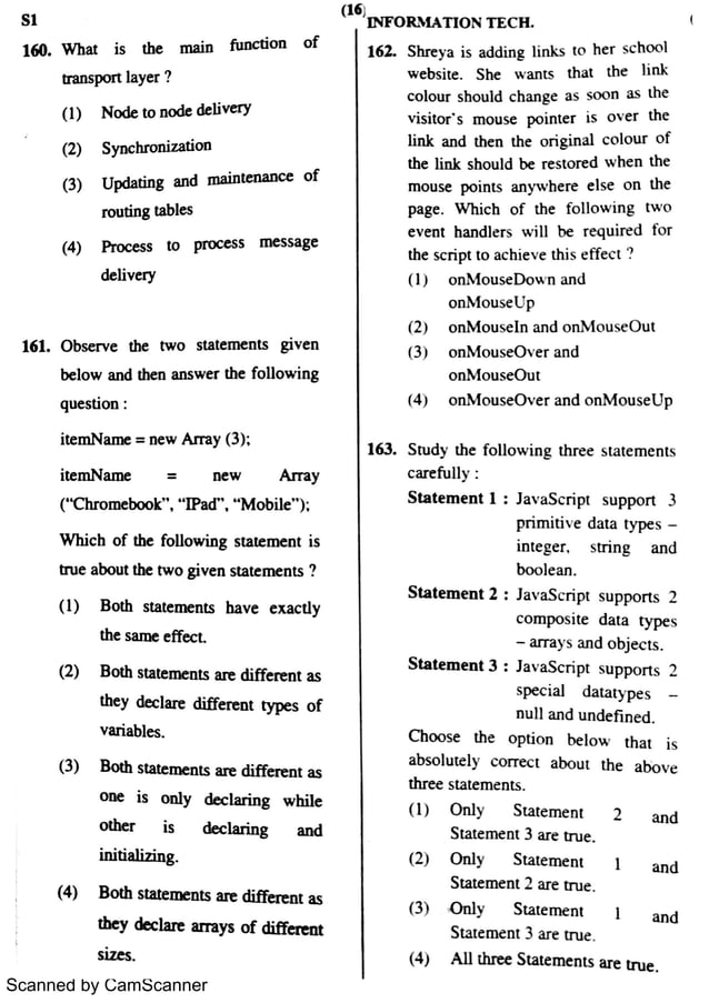 Kvs pgt computer science | PDF