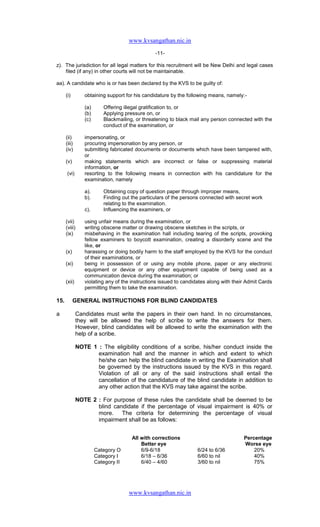 www.kvsangathan.nic.in – Kendriya Vidyalaya Sangathan Recruitment | PDF
