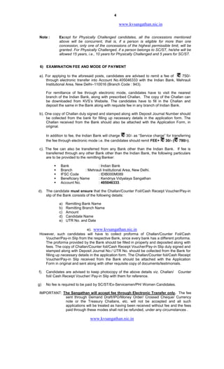 www.kvsangathan.nic.in – Kendriya Vidyalaya Sangathan Recruitment | PDF