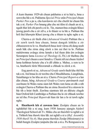 KVSS Ni 2016-Pu Muka Chanchin- Puitling Sunday SChool | PDF