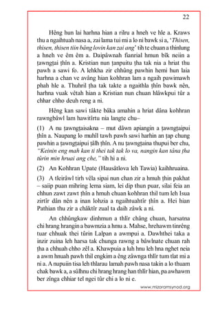 KVSS Ni 2016-Pu Muka Chanchin- Puitling Sunday SChool | PDF