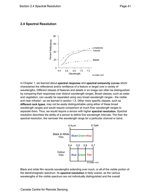 spatial resolutionin remote sensing | PDF | Cameras and Camcorders ...