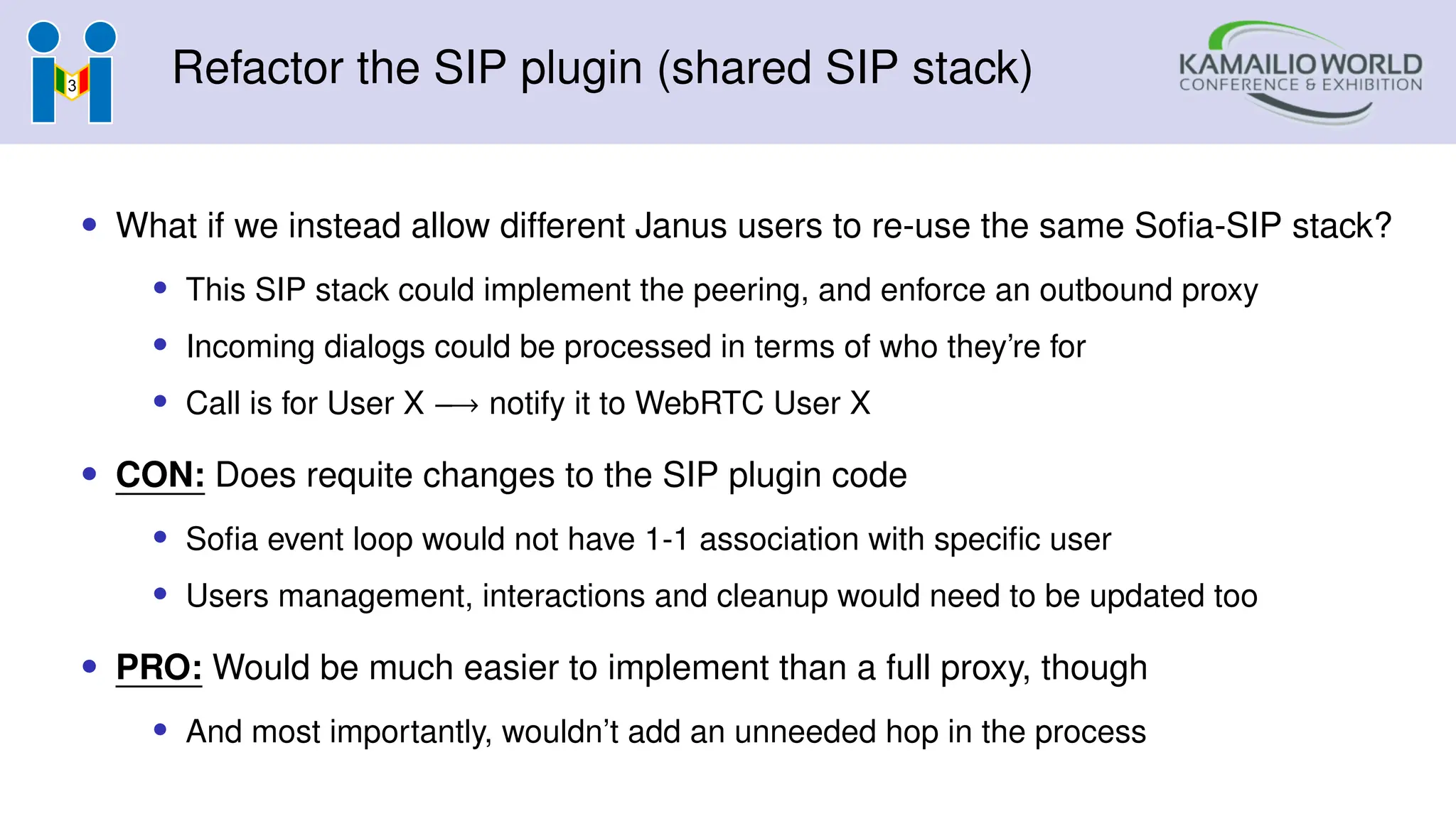 SIP trunking in Janus @ Kamailio World 2024 | PDF