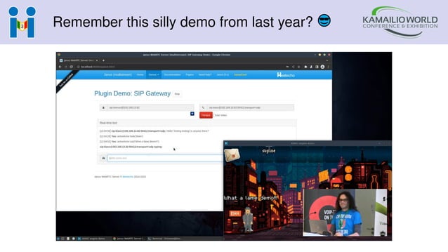 SIP trunking in Janus @ Kamailio World 2024 | PDF