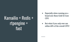 Super-Charging Kamailio | PPT