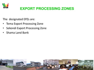 Providing a Conducive Investment Environment, Kwadwo Twum Boafo, Ghana ...