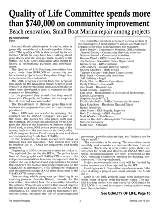 Kwaj Newspaper Page 5 | PDF | Food & Drink