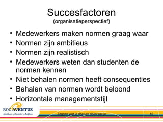 Kwaliteitshandvest Roc Aventus | PPT | Education