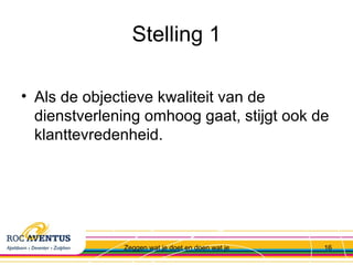 Kwaliteitshandvest Roc Aventus | PPT | Education