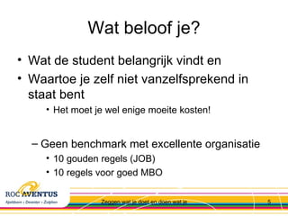 Kwaliteitshandvest Roc Aventus | PPT | Education