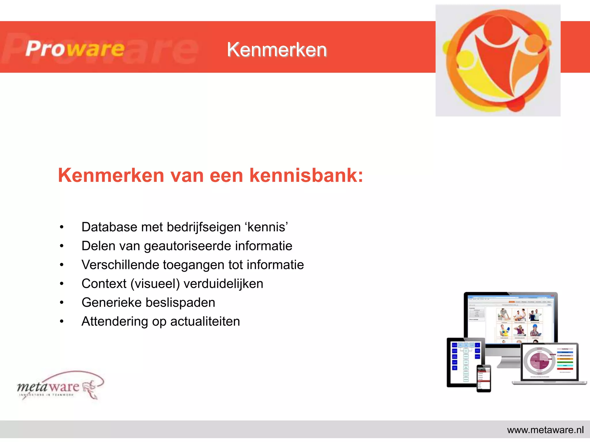Kwaliteitssysteem als kennisbank - software management systemen | PPT
