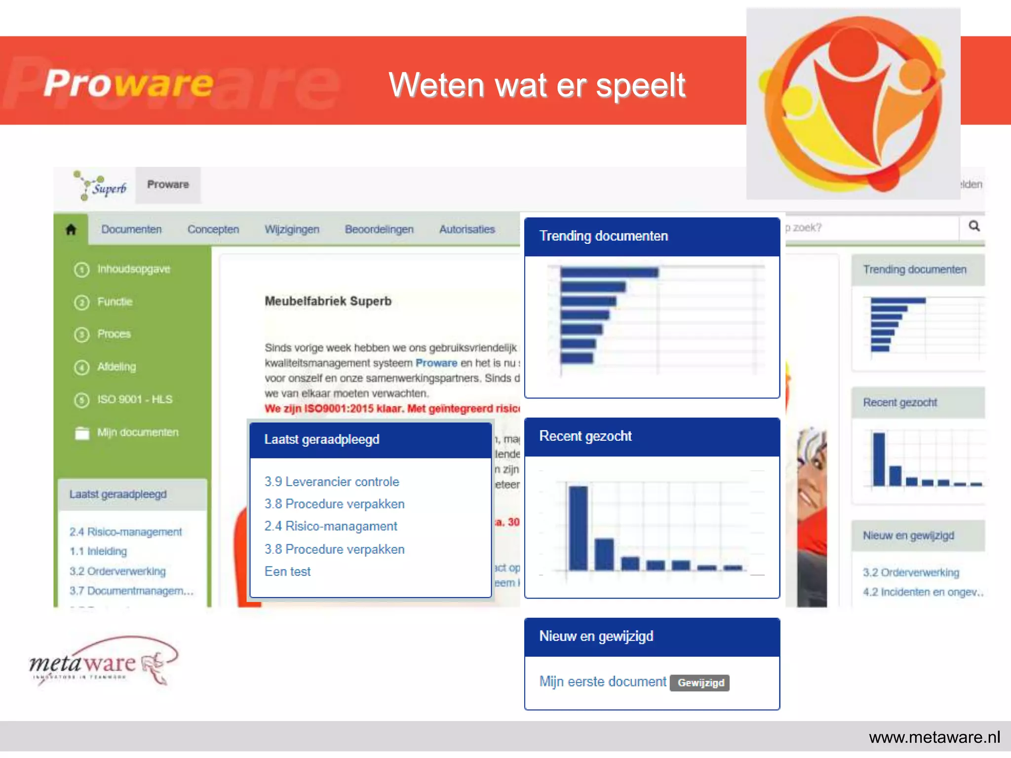 Kwaliteitssysteem als kennisbank - software management systemen | PPT