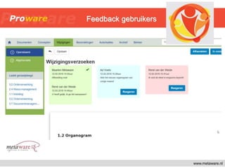 Kwaliteitssysteem als kennisbank - software management systemen | PPTX