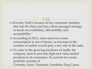 Kwality walls Marketing | PPTX