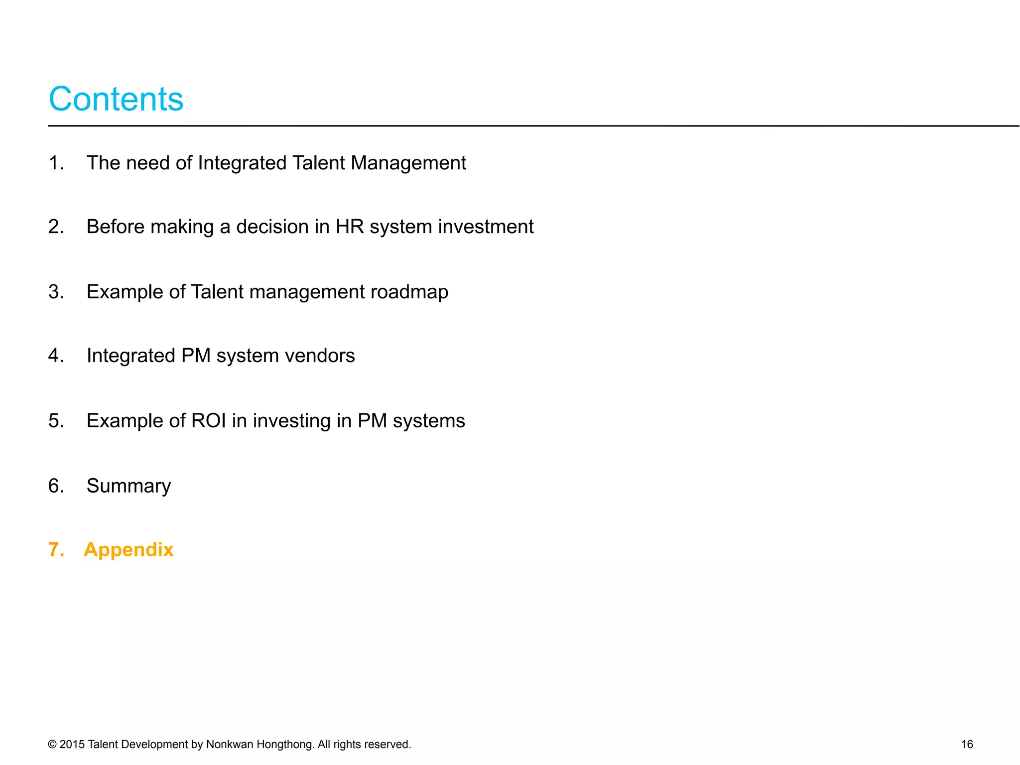 Integrated talent management solution for PM system implementation_v1.0 ...