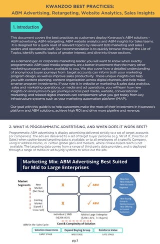 Kwanzoo ABM Best Practices Guide | PDF