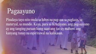 Pagninilay sa Kwaresma: Paglalakbay kay Kristo..pptx