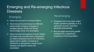 emerging infectious diseases | PPTX