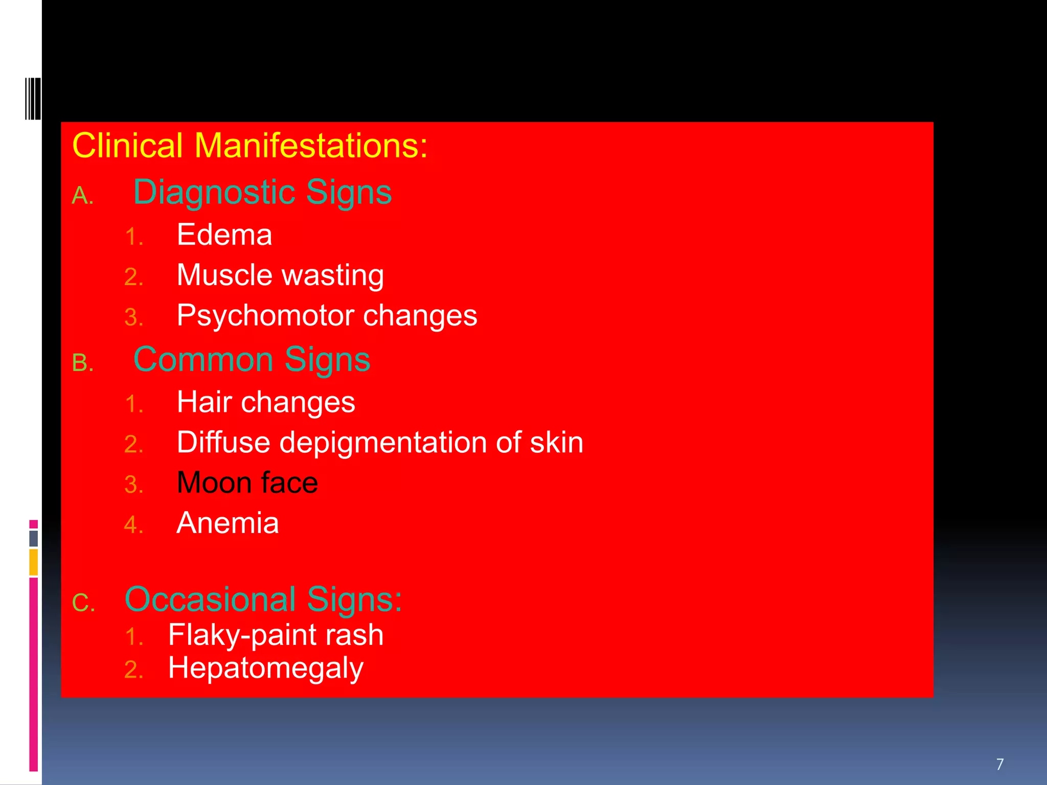 Kwashiorkor, marasmus, hypo & hypervitaminoses | PPTX