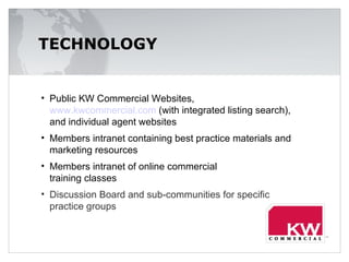 Kw Commercial Overview | PPT | Business Administration | Business