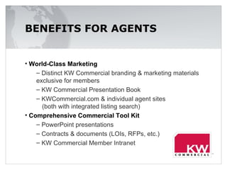 KW Commercial Career | PPT | Business Administration | Business