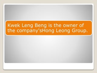 Kwek Leng Beng english | PPT