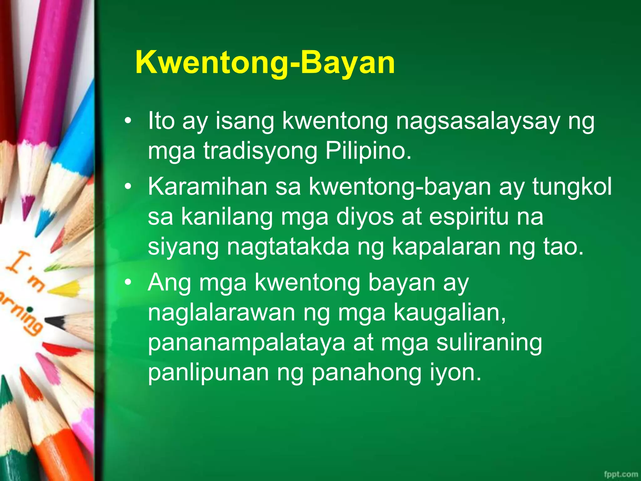 Kwentong bayan | PPT