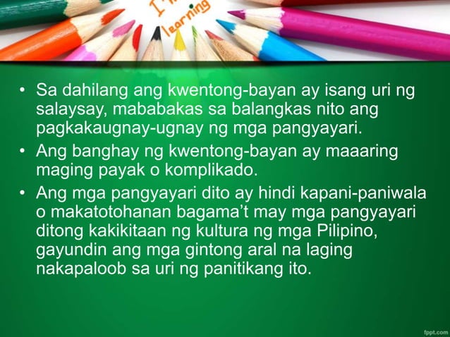 Kwentong bayan | PPT