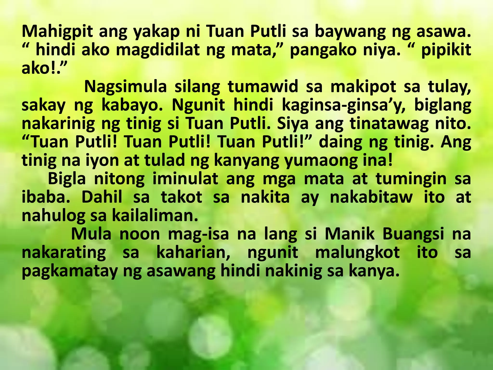 Kwentong bayan sa Rehiyon VIII, IX at X | PPTX
