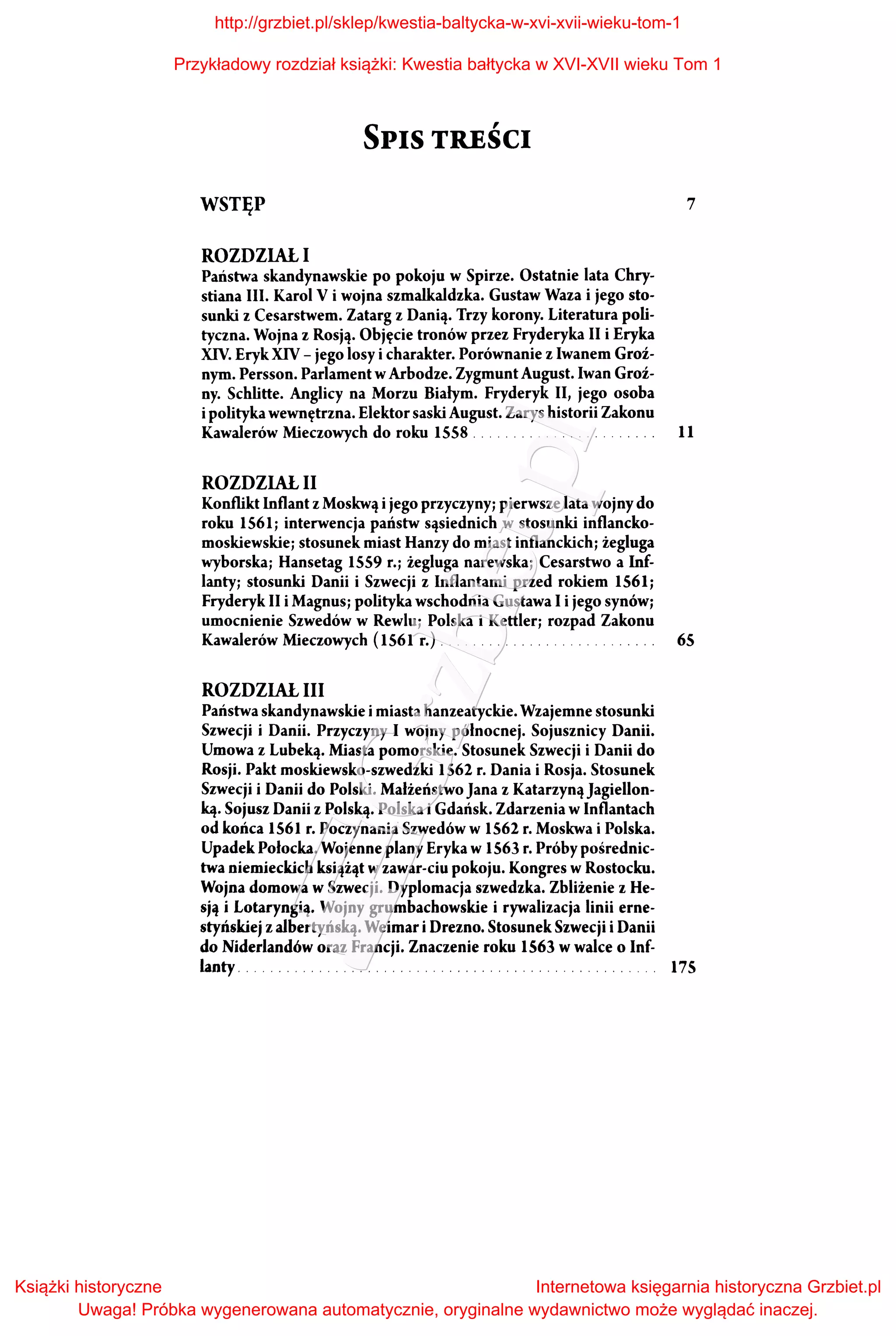 Kwestia baltycka-w-xvi-xvii-wieku-tom-1 | PDF