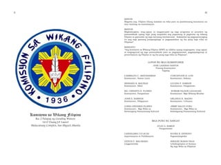 Official Ilocano Orthography KWF Tarabay iti Ortograpia ti Pagsasao nga ...