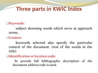 Kwic | PPTX
