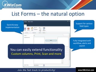 KWizCom Forms | PPTX