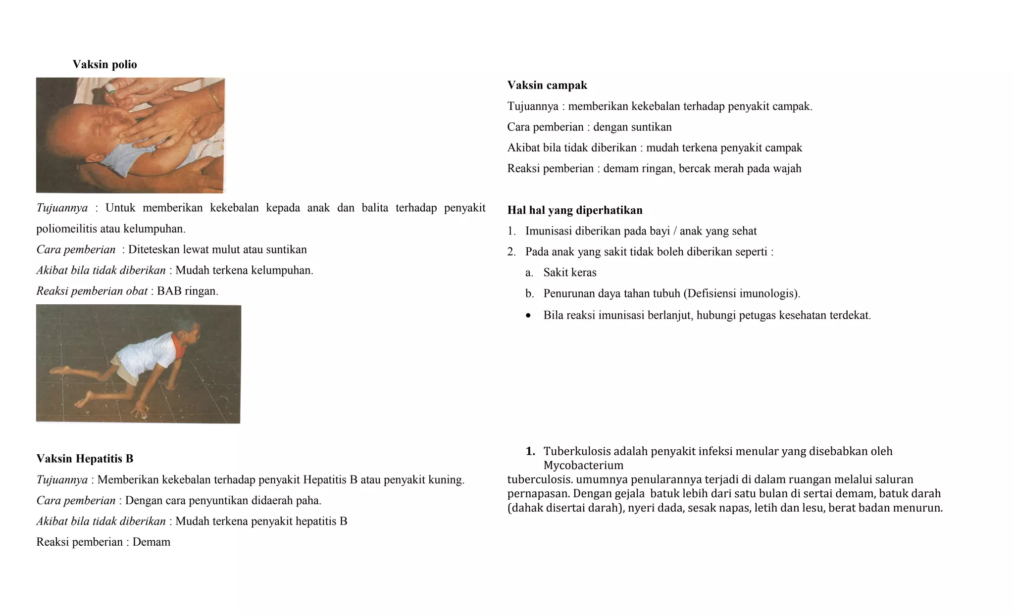 Imunisasi pgra | DOC