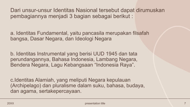 KWN Identitas Nasional, Konsepsi Bangsa Dan Negara Indonesia.pptx