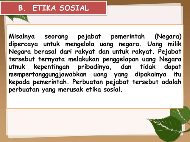 etika berbangsa dan bernegara berdasarkan pancasila | PPTX