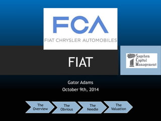 SCM; Finding Growth In Fiat (FIATY) | PDF