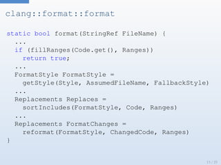 Hands on clang-format | PDF
