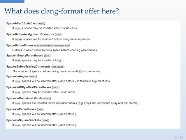 Hands On Clang Format