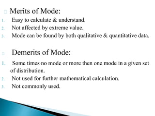Kwoledge of calculation of mean,median and mode | PPTX