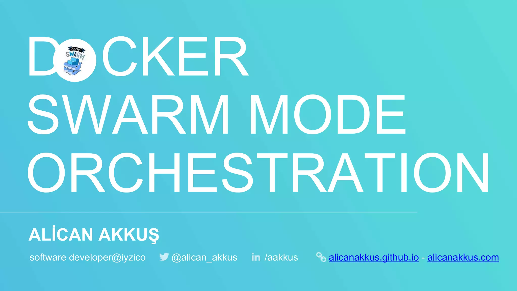 Docker Swarm Mode Orchestration Ppt