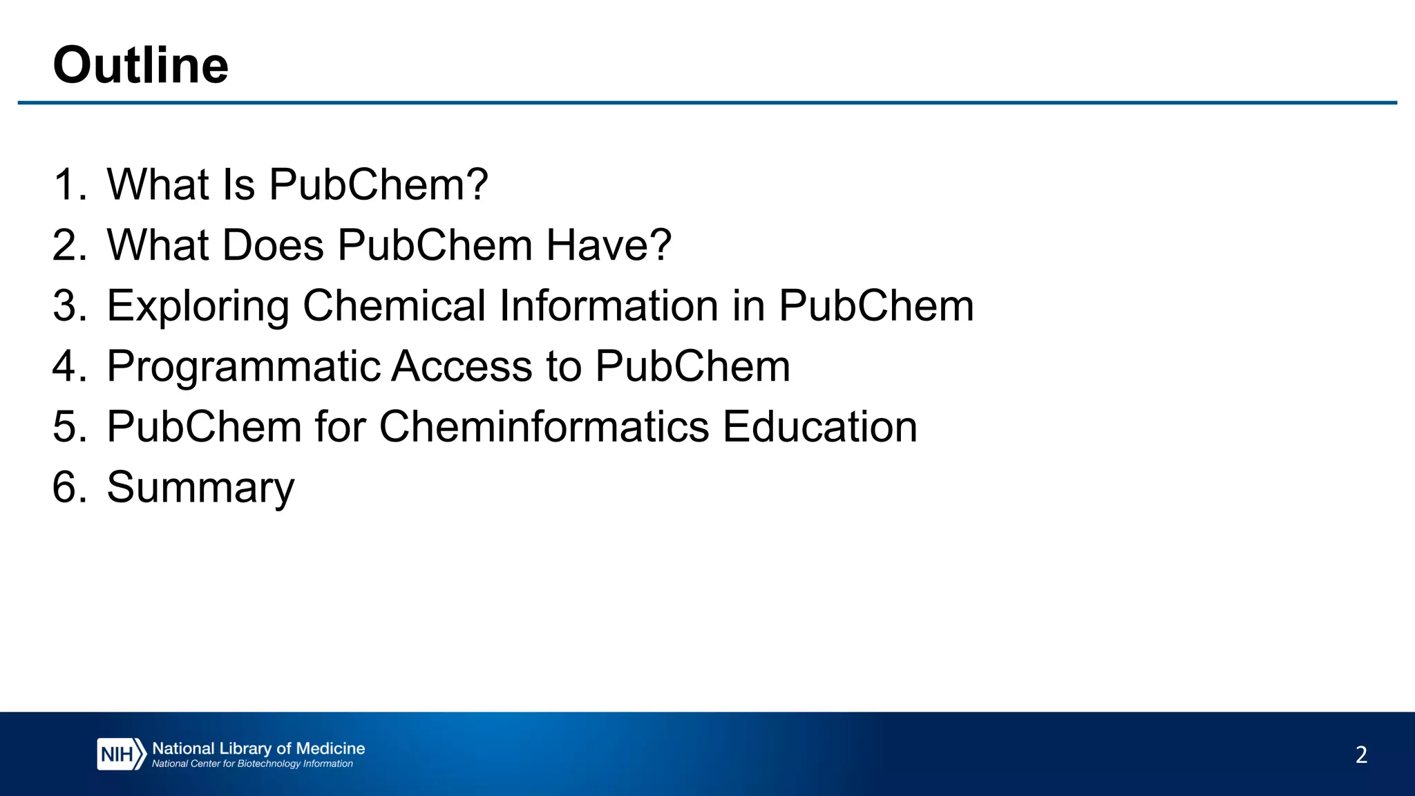 PubChem: A Public Chemical Information Resource for Big Data Chemistry ...