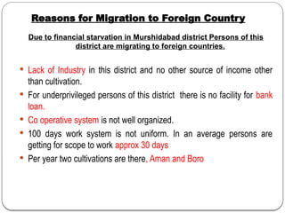 Foreign Migration Labour from India to Other Country | PPTX